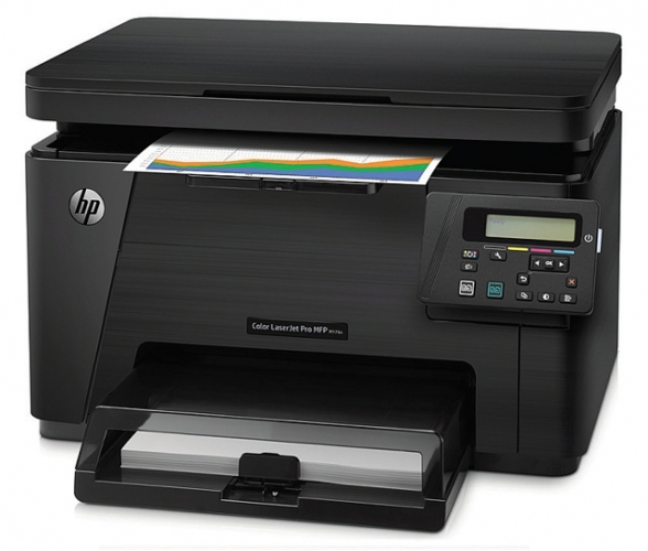 Цветно лазерно многофункционално устройство HP Color LaserJet Pro MFP M176n
